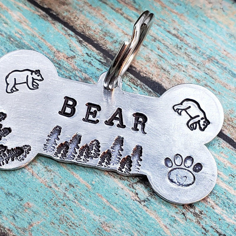Small Dog Tag - Etsy