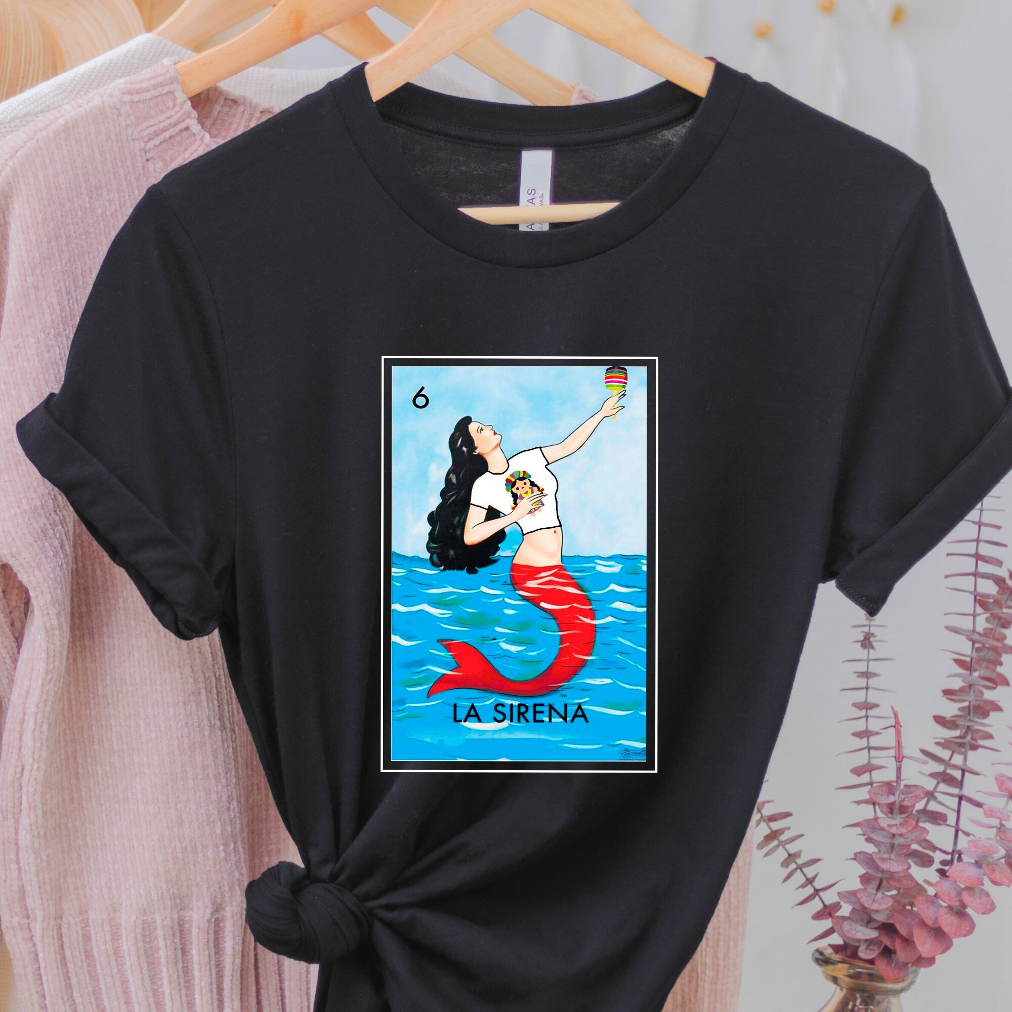 La Lotería Camisas para Mujeres Lotería Mexicana La | Etsy