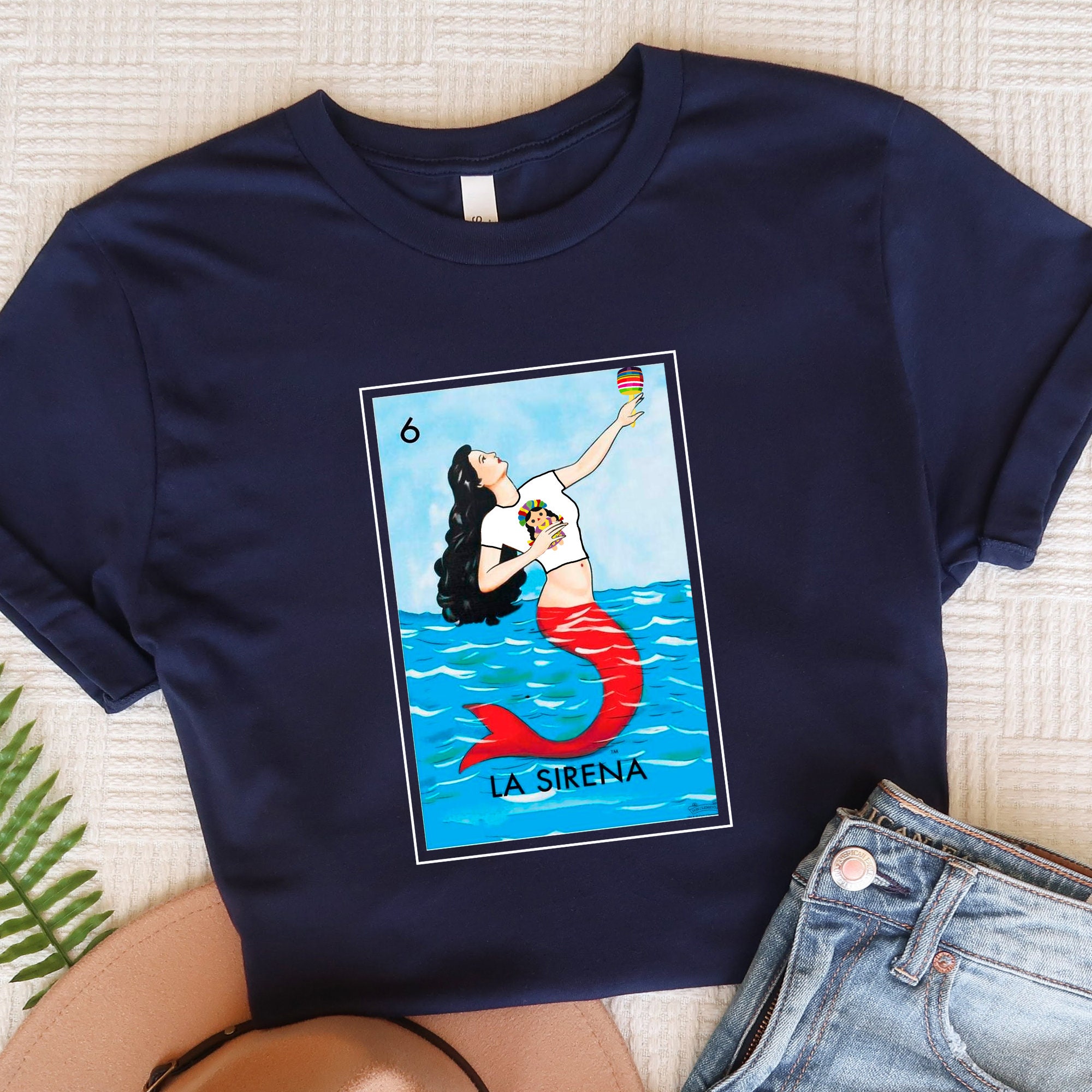 La Lotería Camisas para Mujeres Lotería Mexicana La | Etsy