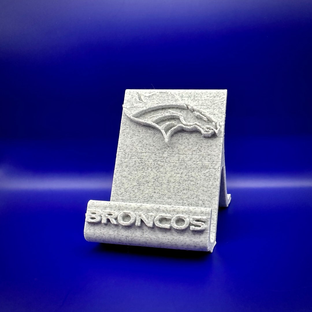 Denver Broncos Phone Holder - Etsy