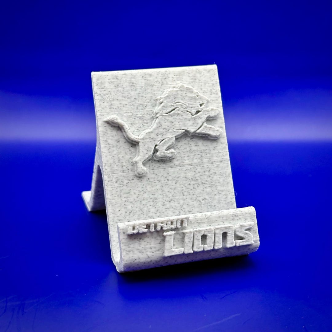 Detroit Lions Phone Holder - Etsy