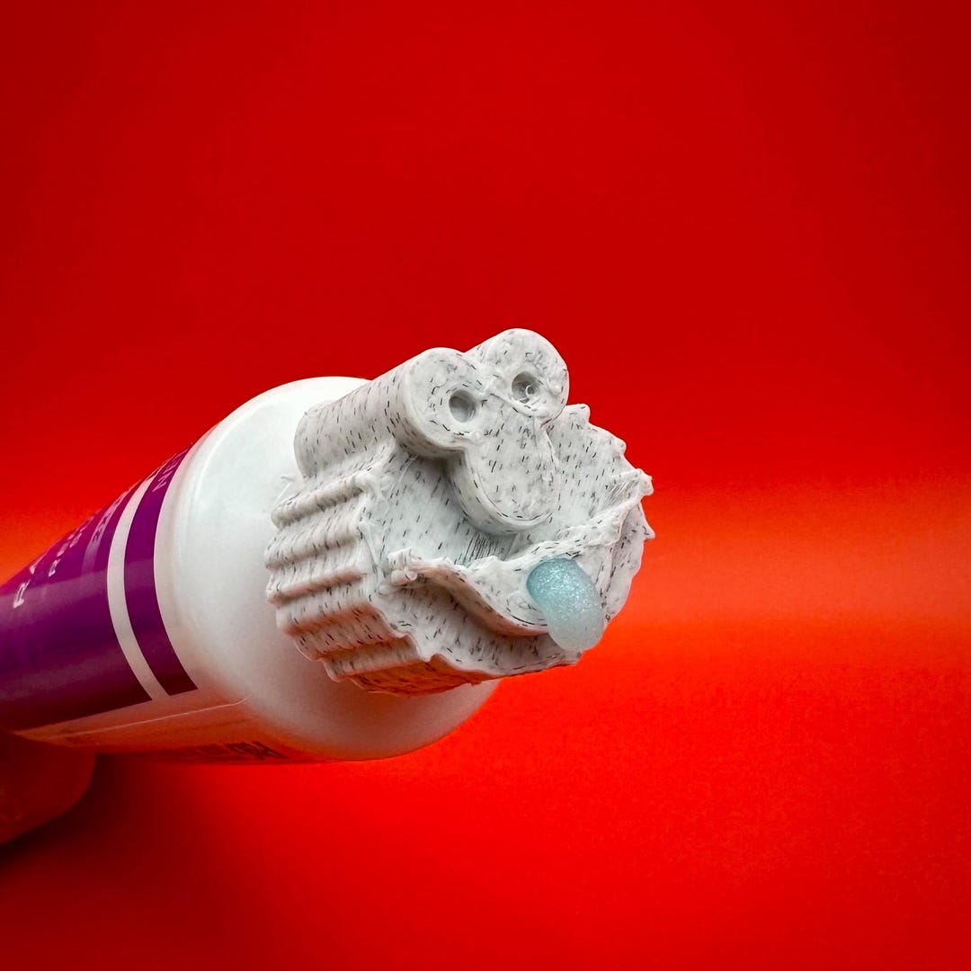 Elmo Toothpaste Dispenser - Etsy