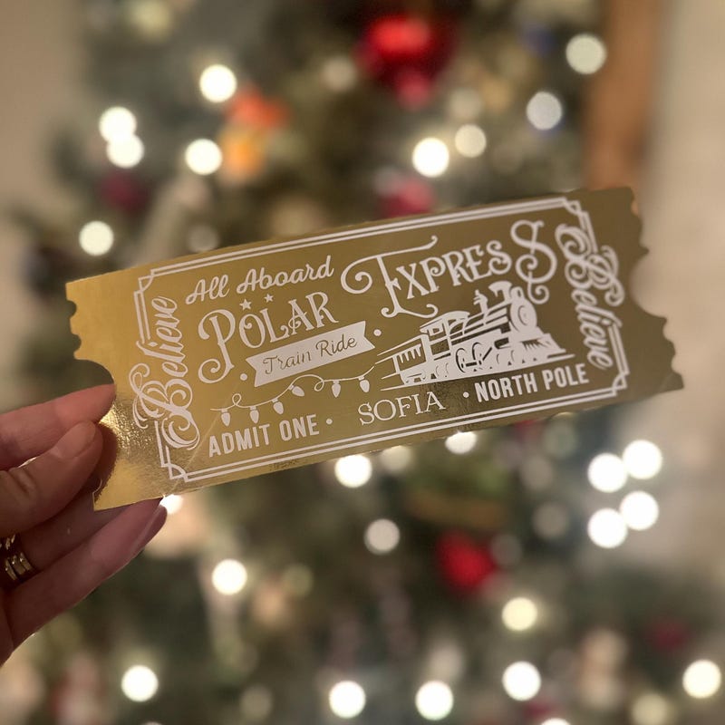 Polar Express Sign - Etsy