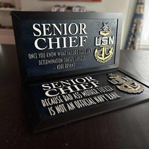 Senior Chief Petty Officer Sign - Etsy
