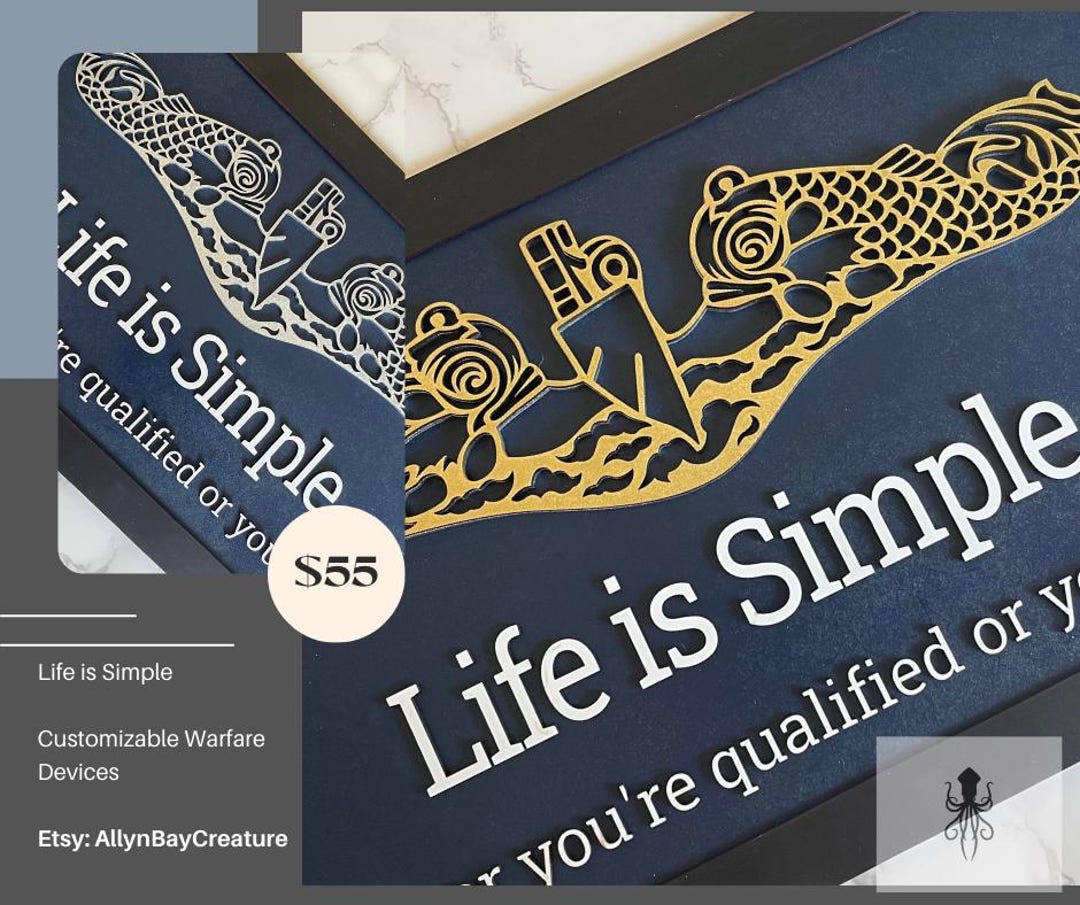 Life is Simple Sign - Etsy