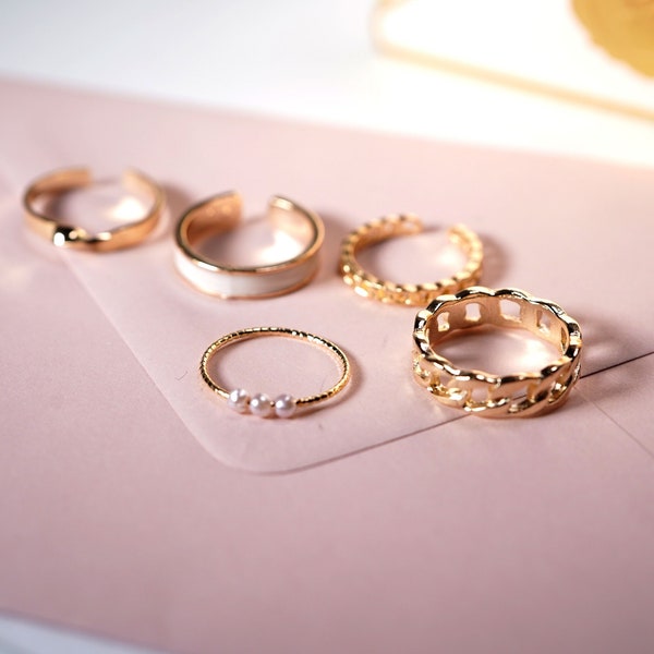 Midi Ring Set - Etsy