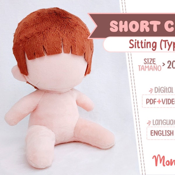 Plush Doll Pattern - Etsy