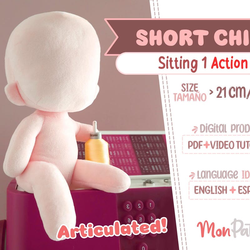 Chibi Plush Pattern - Etsy