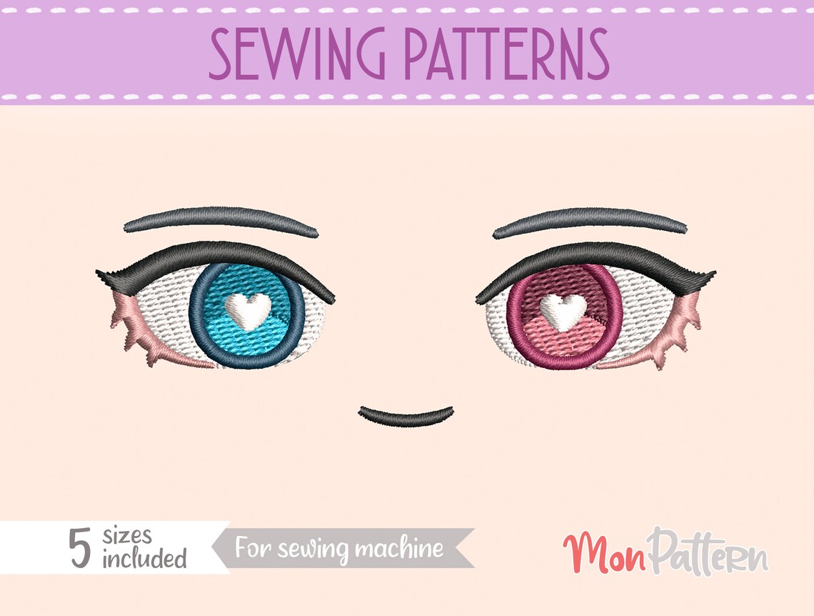 FACE 21 - Sewing Pattern - 5 SIZES - (digital English Instructions ...