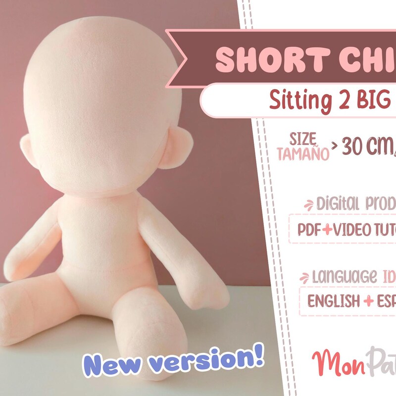 Chibi Plush Pattern - Etsy