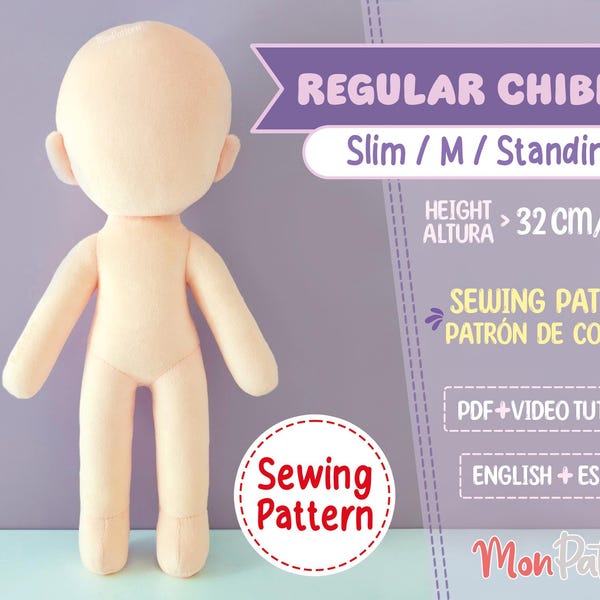 Chibi Plush Pattern - Etsy