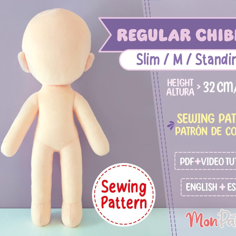 Chibi Plush Pattern - Etsy