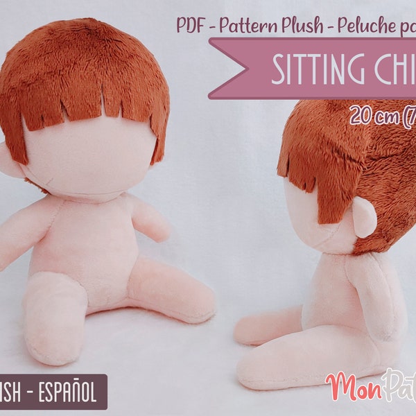 Chibi Plush Pattern - Etsy