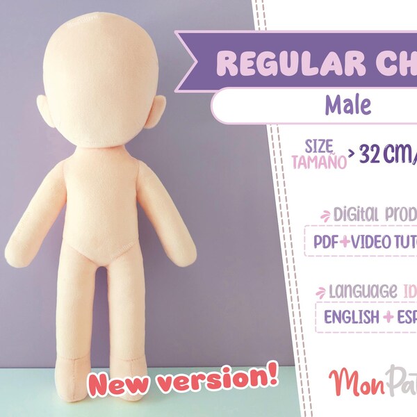 Plush Sewing Pattern - Etsy