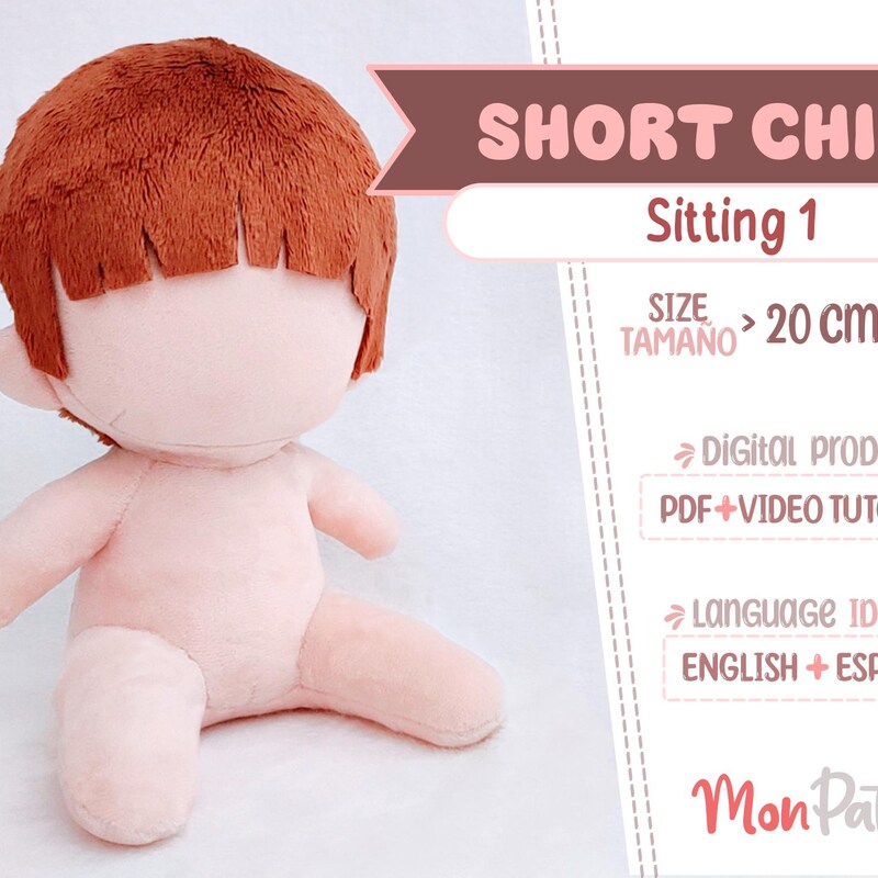 Chibi Plush Pattern - Etsy