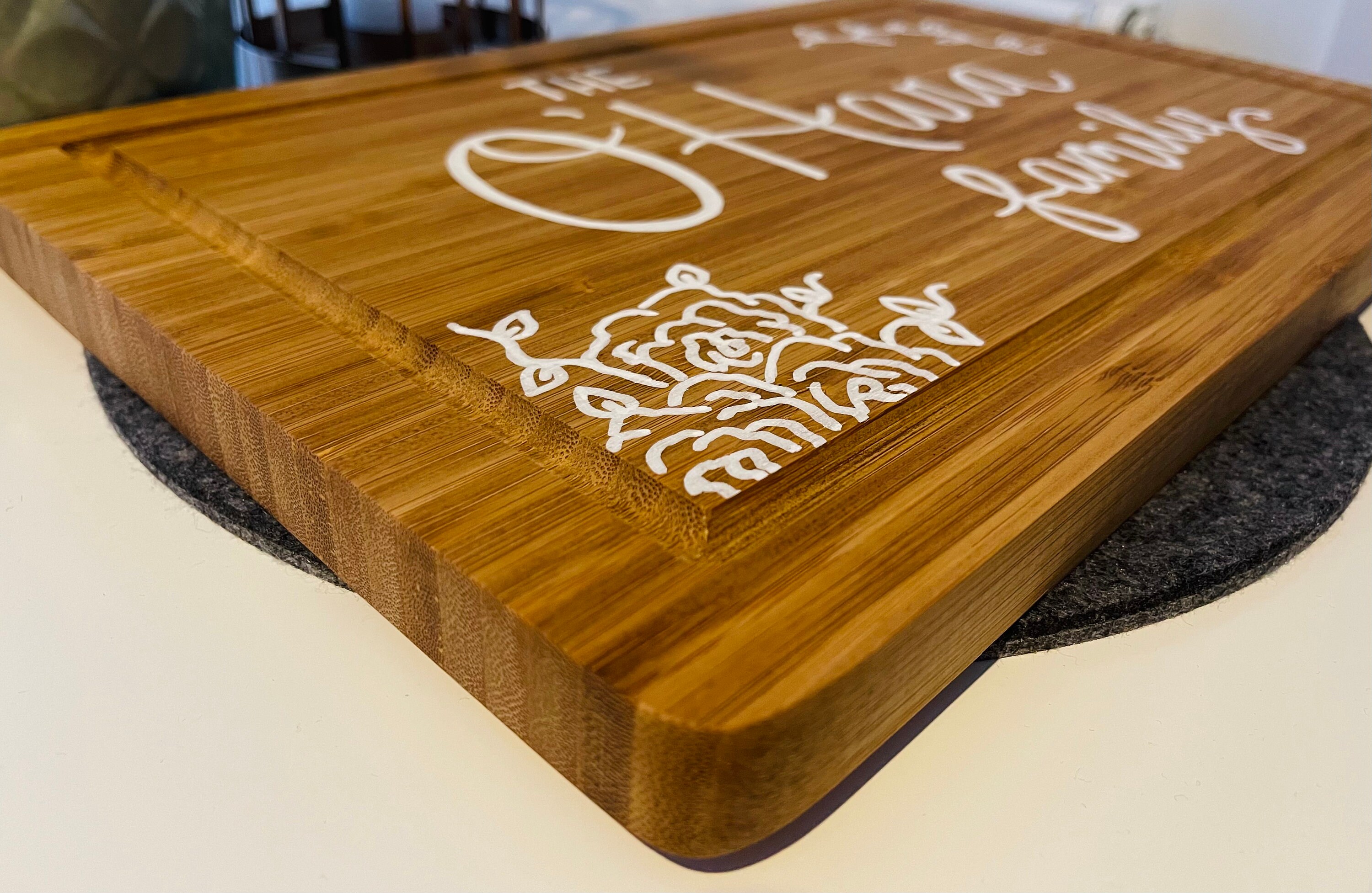 Personalised Bamboo Plaque - Etsy