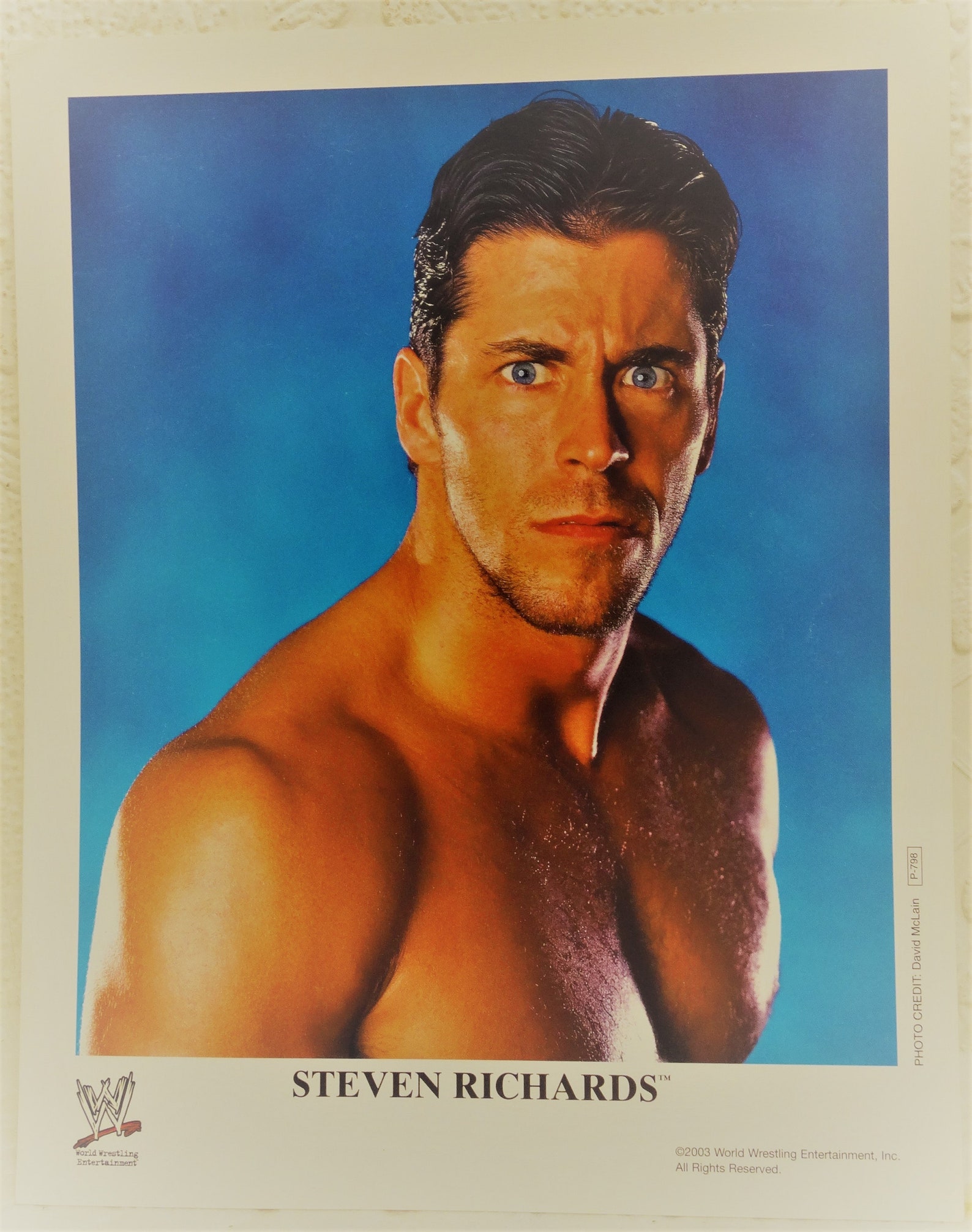 Wwe 8 X 10 Inch Promo Photo Of Steven Richards P798 Original Etsy