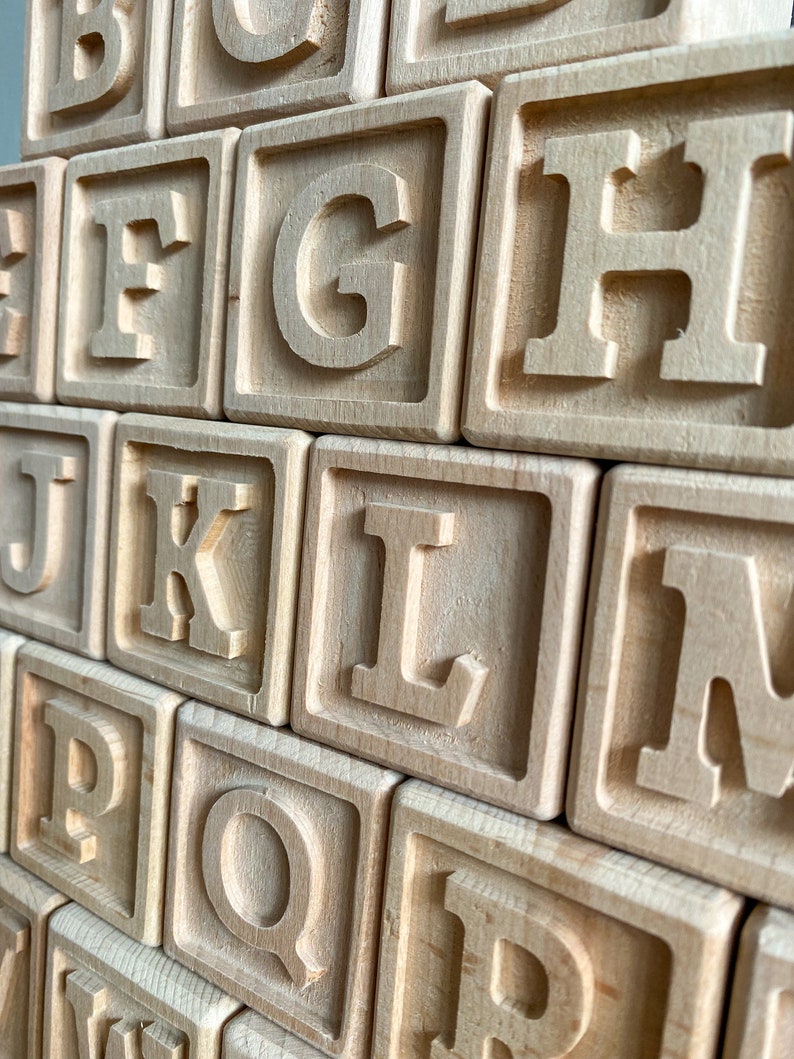 Personalized Baby Blocks Alphabet Set for Kids Baby Name - Etsy