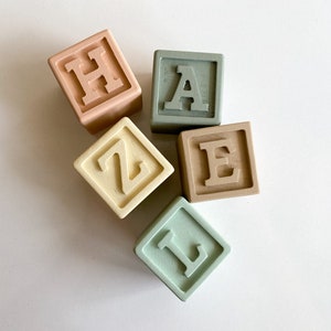 Personalized Baby Blocks, Alphabet Blocks, Baby Name Sign, Learning ...