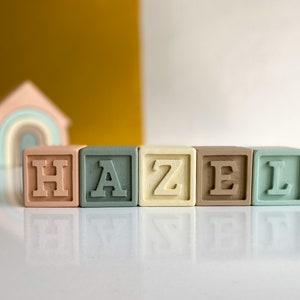 Personalized Baby Blocks, Alphabet Blocks, Baby Name Sign, Learning ...