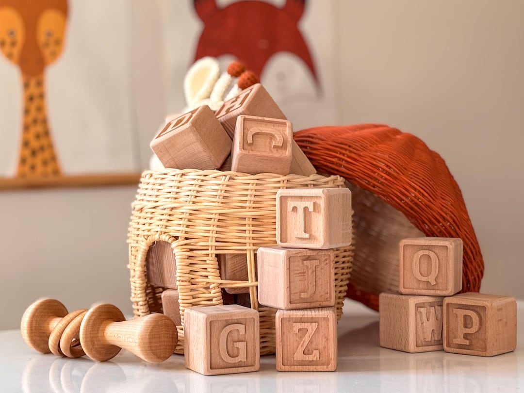 Personalized Baby Blocks, Alphabet Set for Kids, Baby Name Sign ...