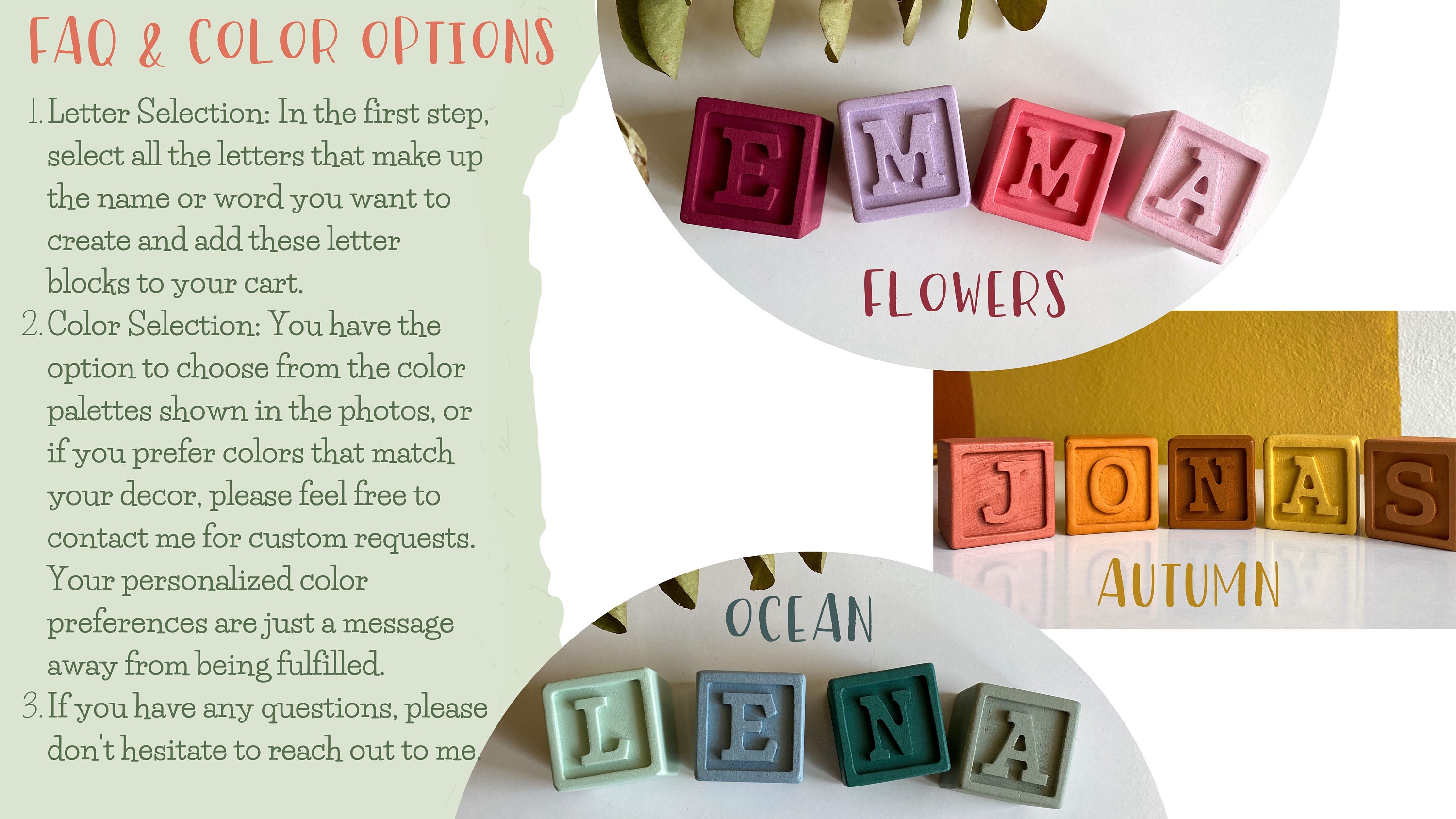 Personalized Baby Blocks ABC for Kids Room Baby Name Sign - Etsy