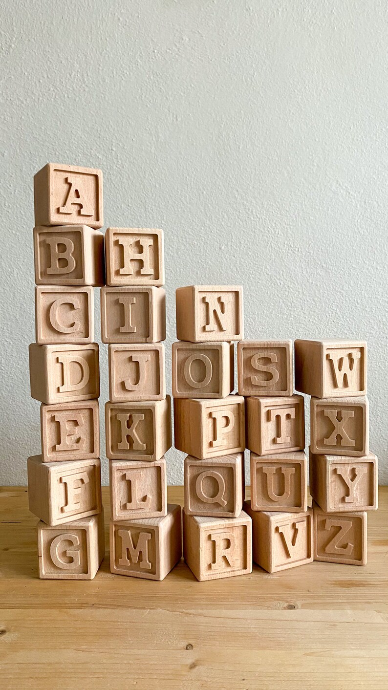 Personalized Baby Blocks Alphabet Set for Kids Baby Name - Etsy