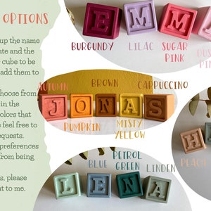 Personalized Baby Blocks, Alphabet Blocks, Baby Name Sign, Learning ...