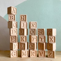 Letter Blocks - Etsy