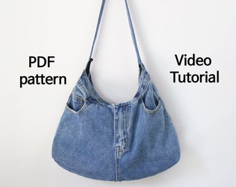 Denim Bag Pattern | Etsy