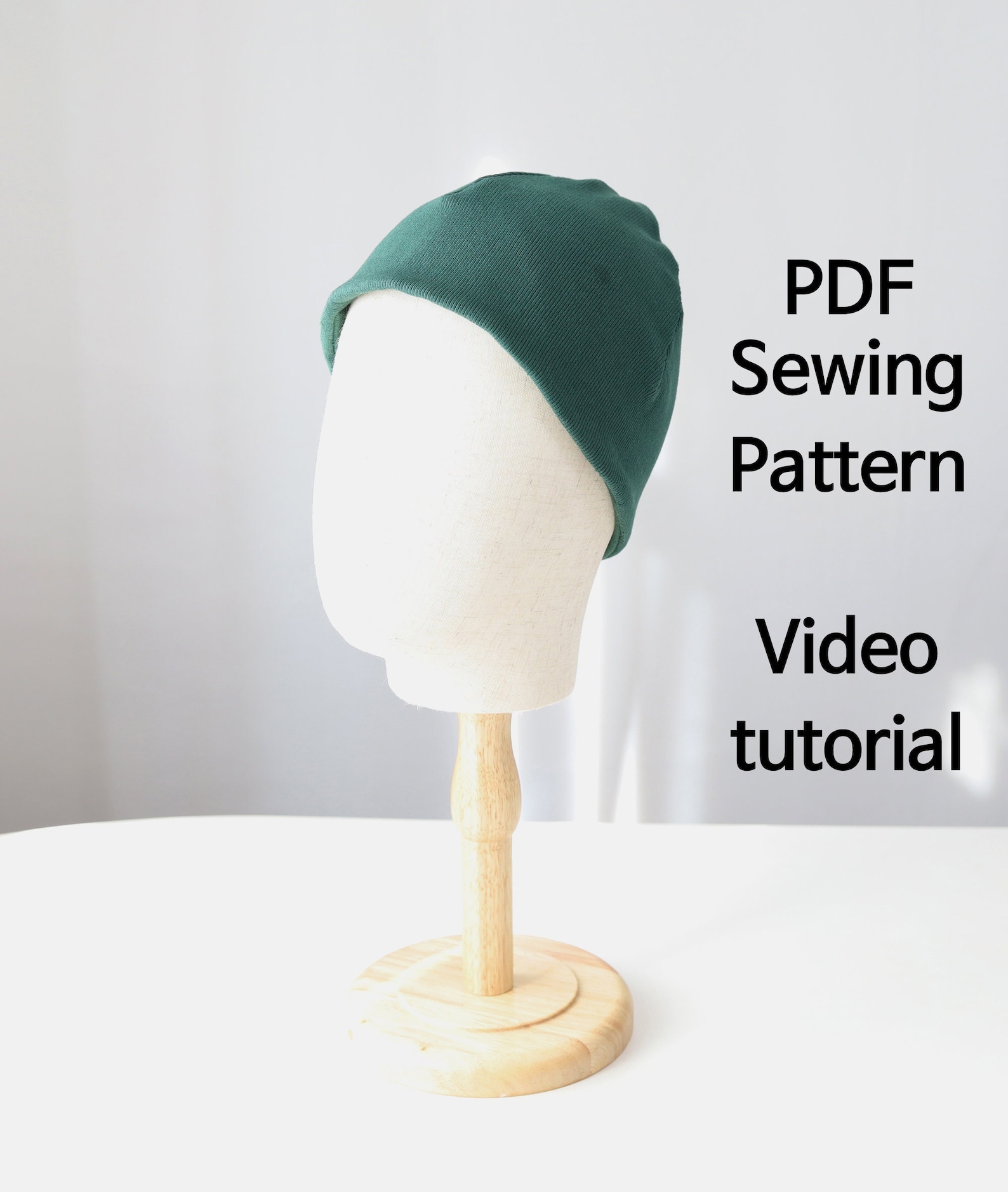 Easy Beanie Hat PDF Sewing Pattern7 Sizes Included head - Etsy
