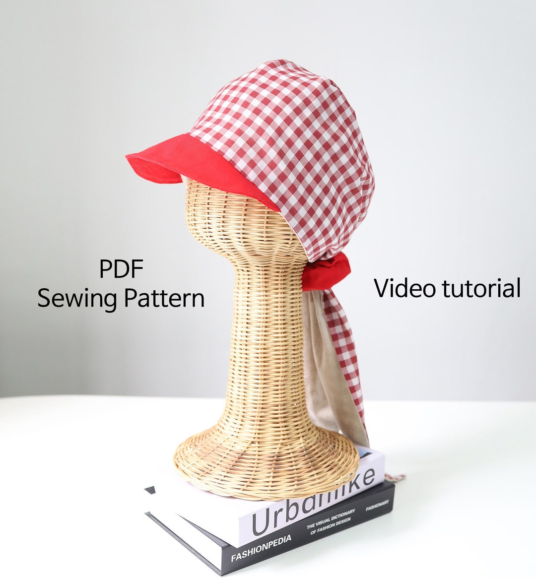 DIY Sun Hat Sewing Pattern - Adjustable Ponytail Cap for Outdoor Fun - Etsy