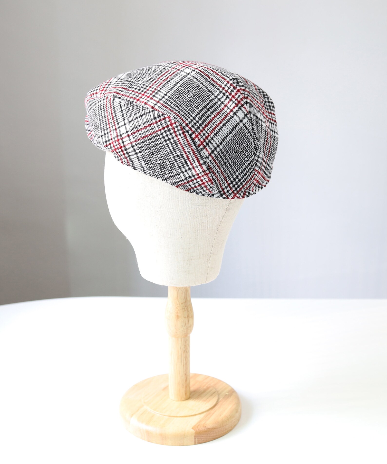 Flat Cap Pattern, PDF Sewing Pattern, 7 Sizes, Irish Flat Cap, Baker ...