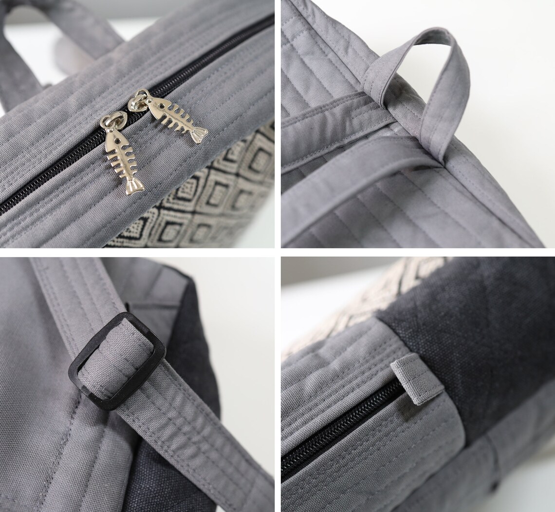 Backpack PDF Sewing Pattern Video Tutorial - Etsy