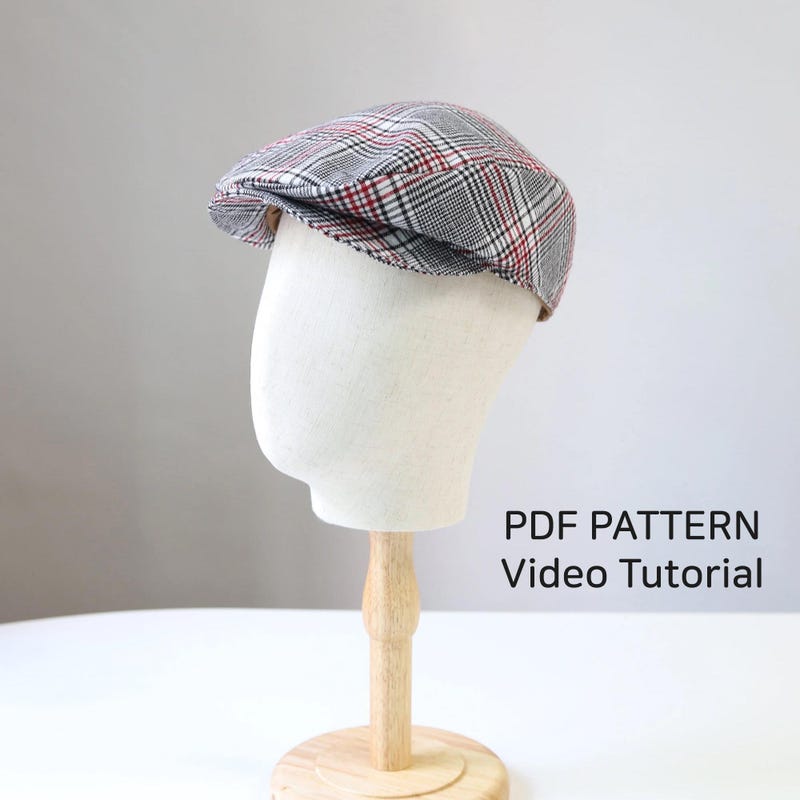 Flat Cap Sewing Pattern - Etsy