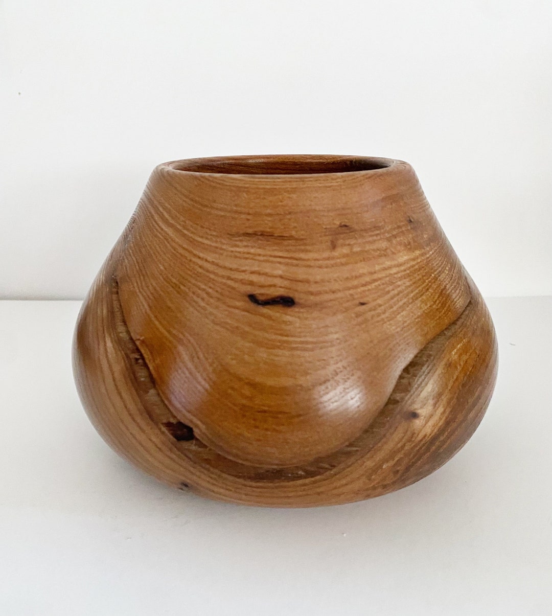 Hand Turned Vase Wood Vase Home Decor - Etsy