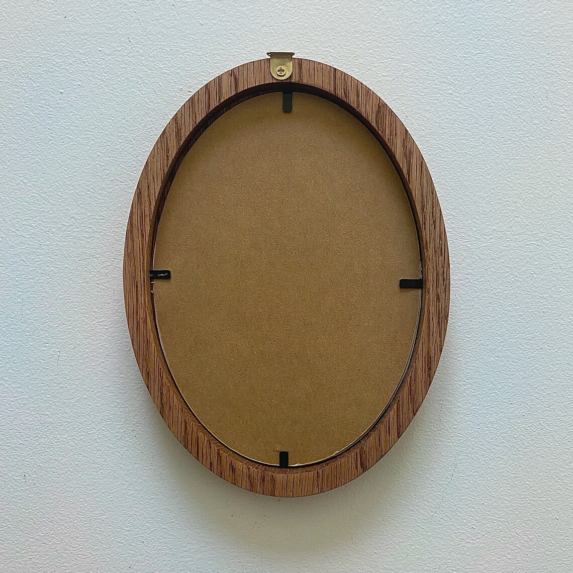 Wooden Oval Frame | 5x7 Inch | Red Oak | Hook - Etsy