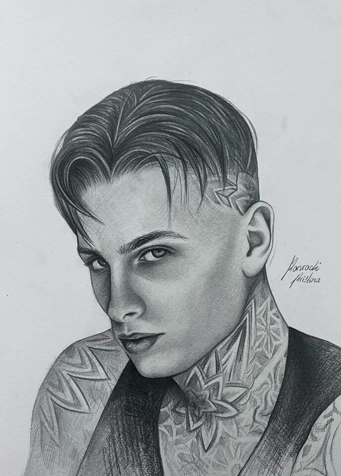 Pencil Drawing A4 - Etsy