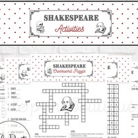 Shakespeare King Lear Word Search Puzzle | Digital Download | Printable ...