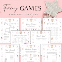 Fairy Bingo Game - Printable 20 Fairy Bingo Cards for Kids Fairy Themed ...