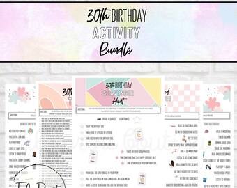 30th Birthday Trivia | Etsy