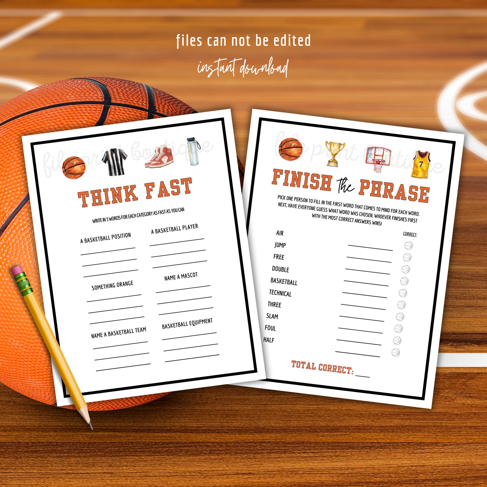 Basketball Printable Games, Printable Kid's Basketball Games ...