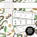 Reptile Party Games: Printable Activity Bundle (digital Download) - Etsy