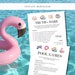 Pool Party Games Printable, Printable Pool Party Games, Pool Party Game ...