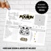 May the 4th Star Wars Printable Kids Activities,star Wars Crossword ...
