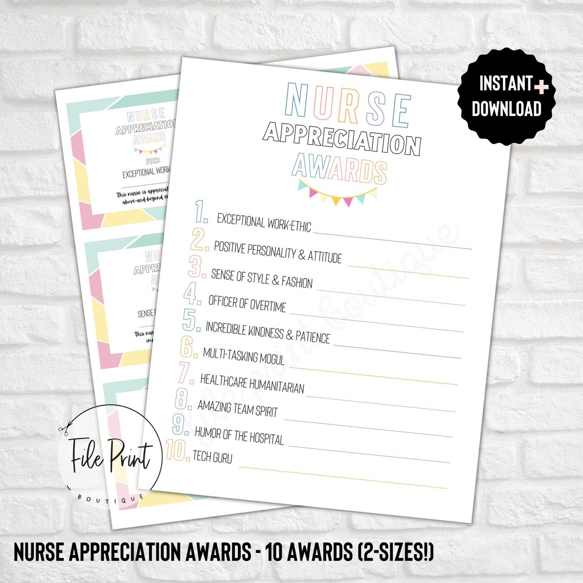 Nurse Appreciation Printable Nurse Appreciation Week Nurses - Etsy