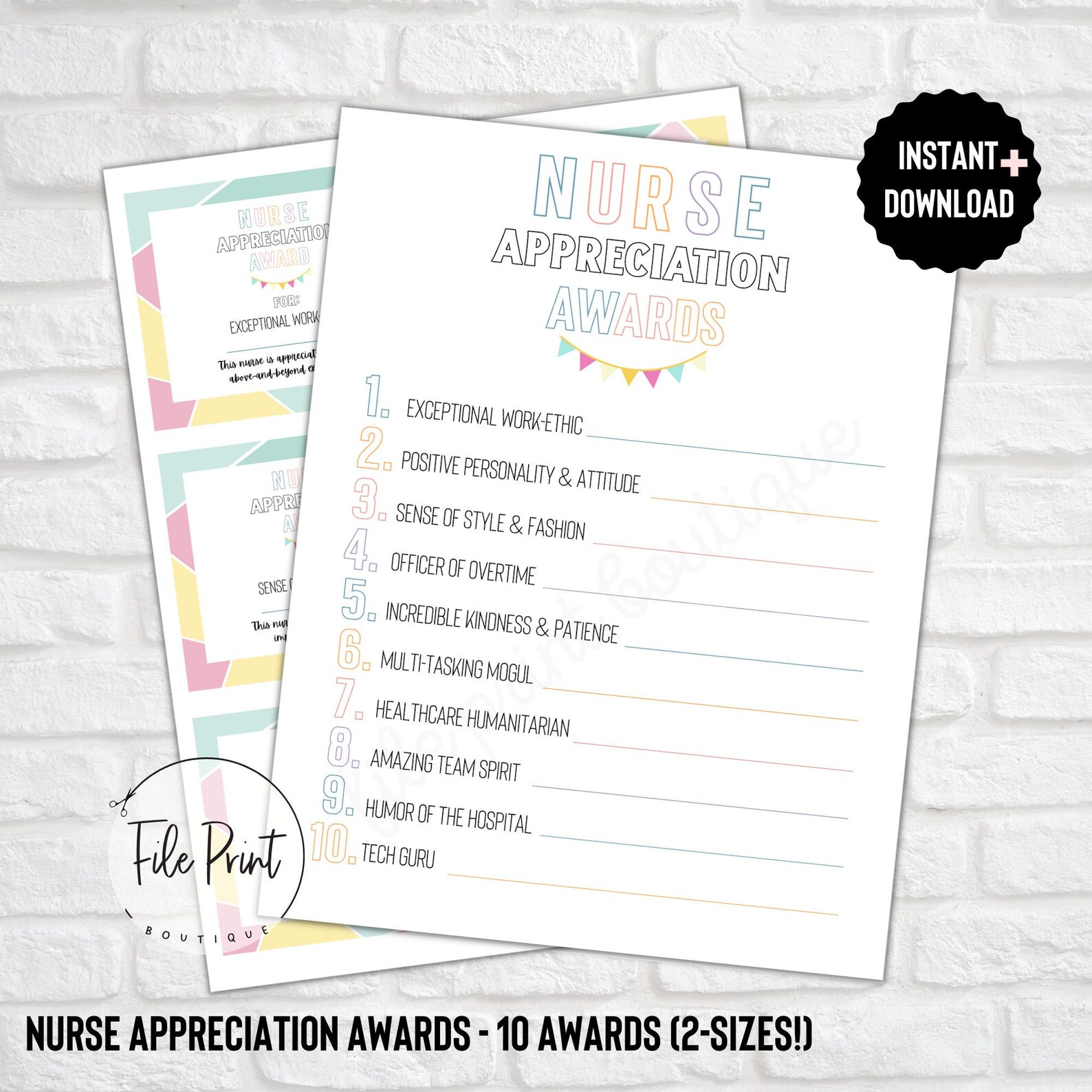 Nurse Appreciation Printable, Nurse Appreciation Week, Nurses Week ...
