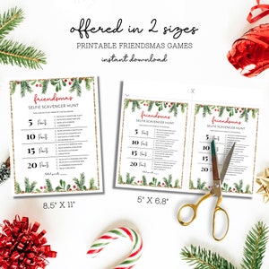 Friendsmas Games: Printable Christmas Party Game Bundle (digital ...