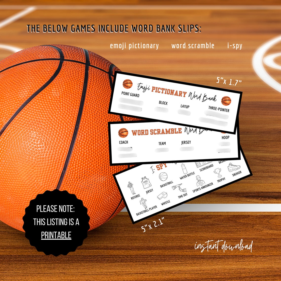 Basketball Printable Games, Printable Kid's Basketball Games ...