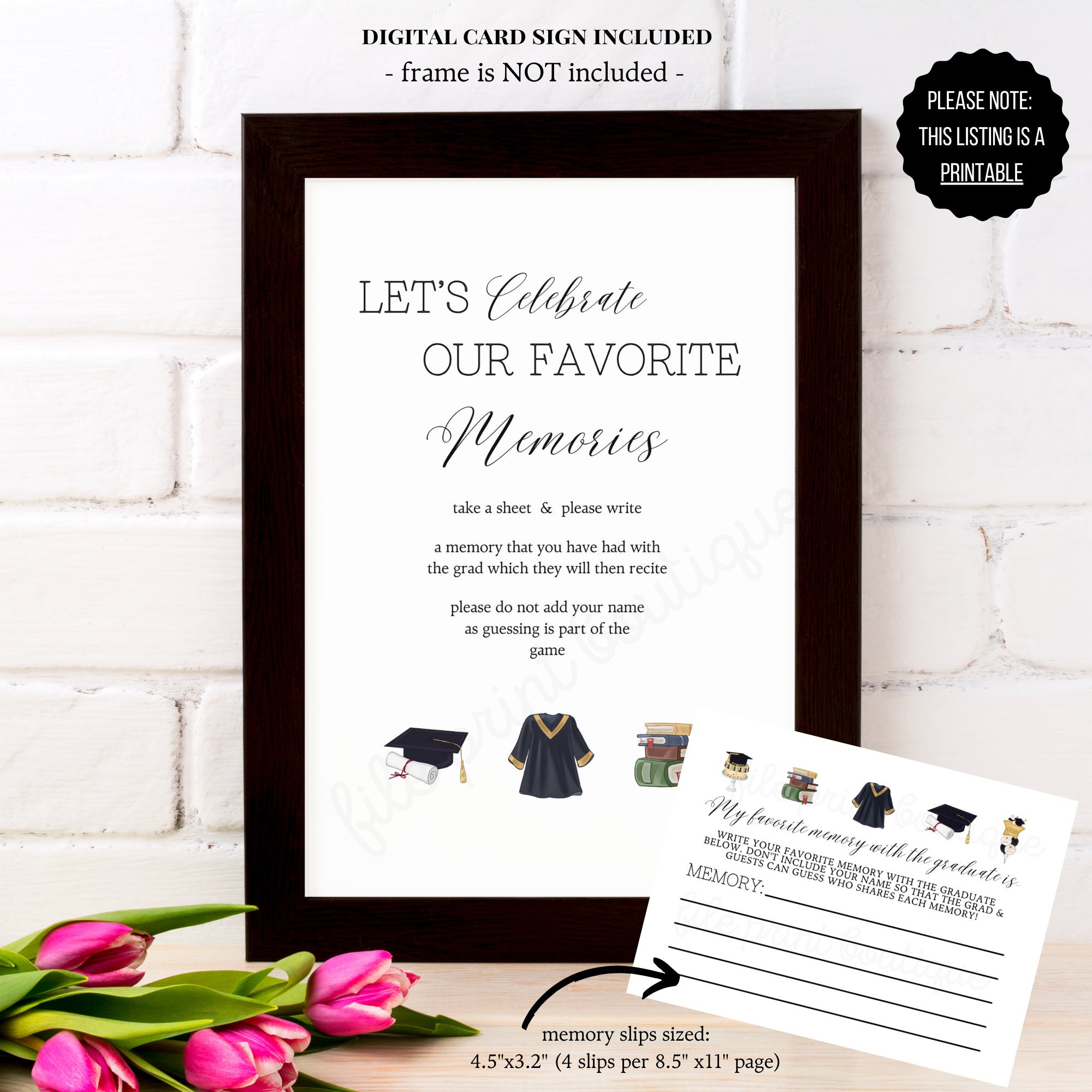 Graduation Party Game Bundle, Gold Graduation Games, Graduation Party ...